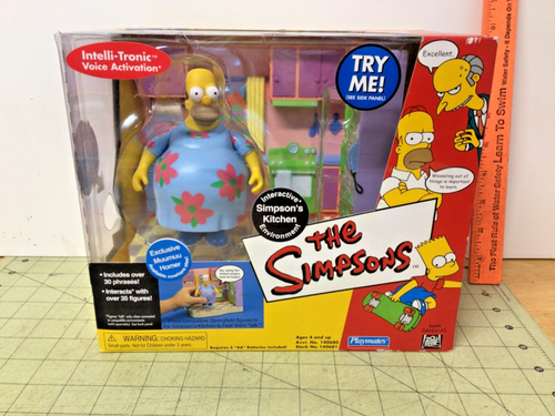 The Simpsons Muumuu Homer action figure Interactive Simpsons Kitchen | eBay