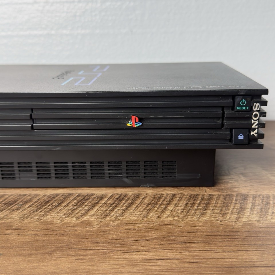 Sony PlayStation 2 PS2 Fat SCPH-39001 New Laser & Cmos Battery w Games ...