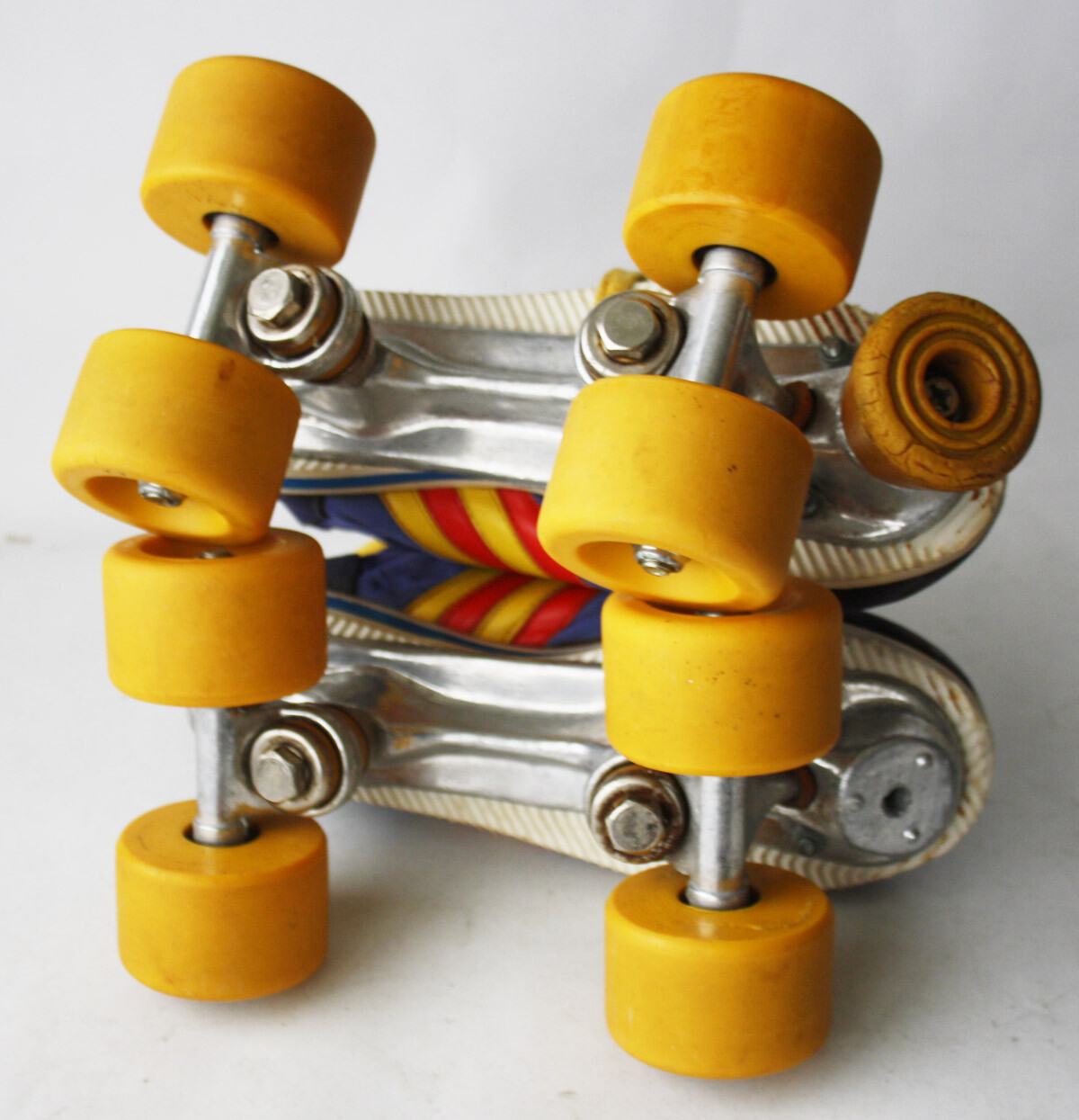 VERY RARE VINTAGE 70'S GREEK ROLLER SKATES INLINE SKATES RACER GREECE ...