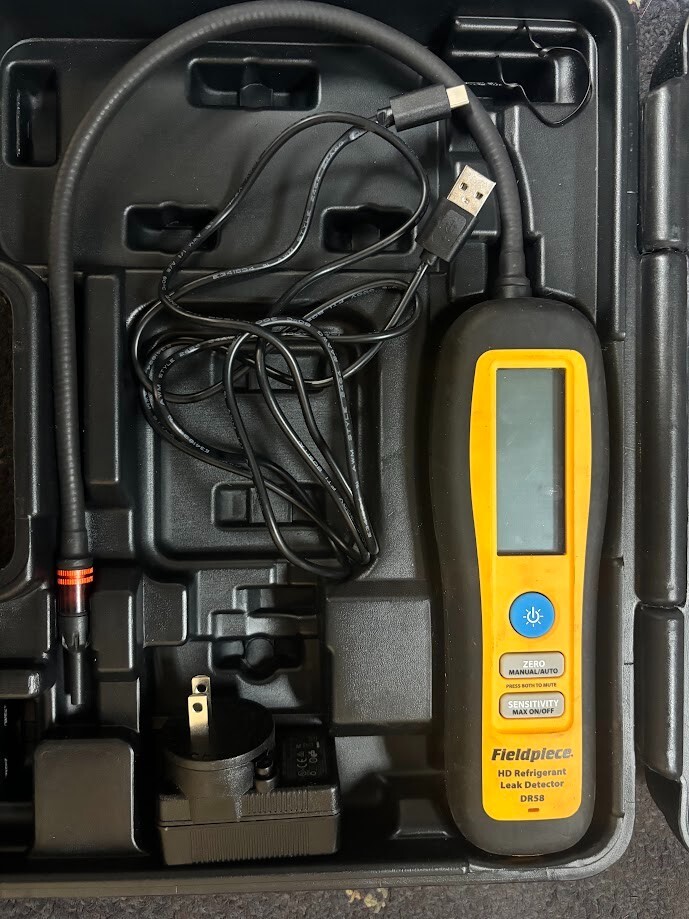 Fieldpiece DR58 Heated Diode Refrigerant Leak Detector USED - WORKING ...