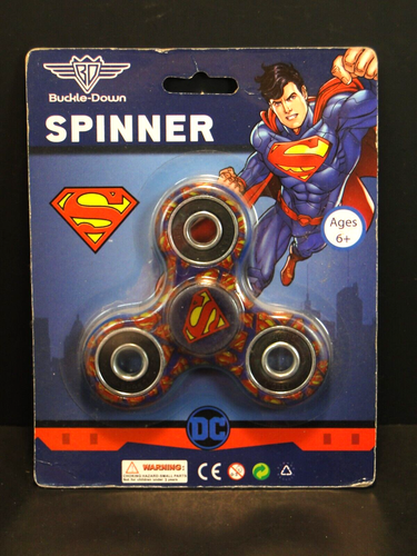 Buckle-Down Spinner WB DC Comics Superman Fidget Spinner Hand Spinner ...