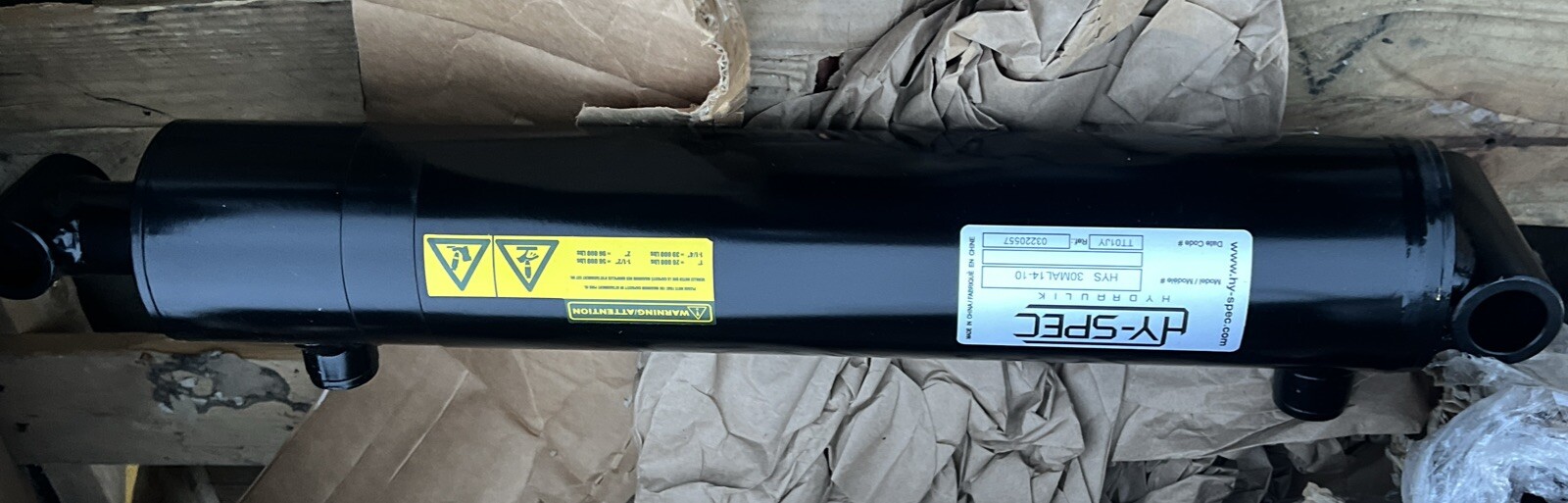 (QTY 1) Hy-Spec Hydraulic Cylinder HYS 30MAL14-10 | eBay