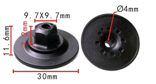 20PCS Fit MERCEDES BENZ Plastic Nuts A0009903162 by Autobahn88 | eBay