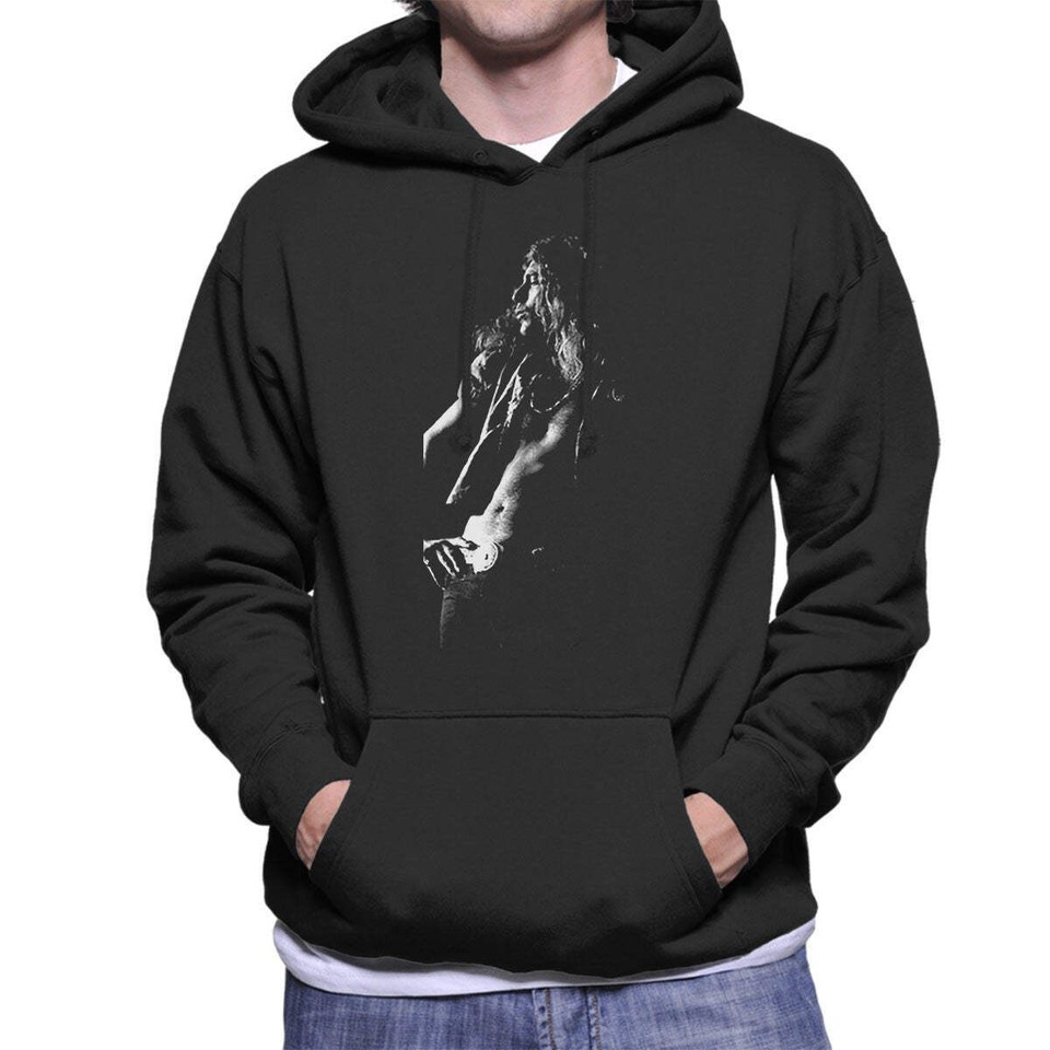 Led Zeppelin Robert Plant Cardiff Capitol Theatre 1972 Men's Hooded ...