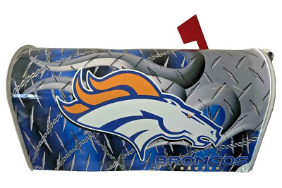 JUMBO DENVER BRONCOS Custom Mailbox~JERSEYS~HATS~HELMETS~NFL | eBay
