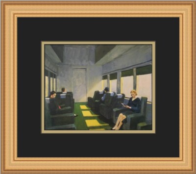 Edward Hopper Chair Car Custom Framed Print | eBay
