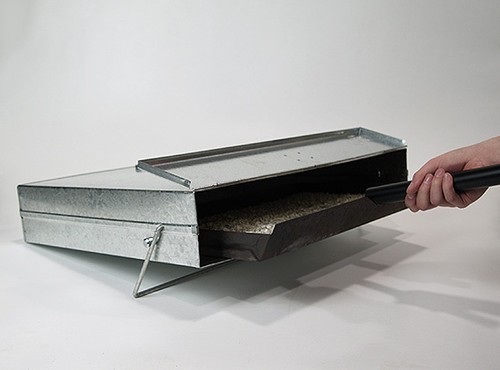 Tippy Ash Carrier Ash Pan Bin Fireside Tools Safe Ash Remover Ash Bin ...