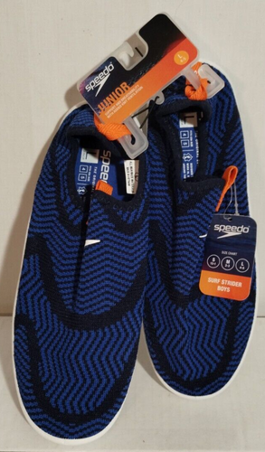 SPEEDO SURF STRIDER ULTRAILIGHT WATER SHOES JUNIOR BOYS SIZE L 4-5 BLUE ...