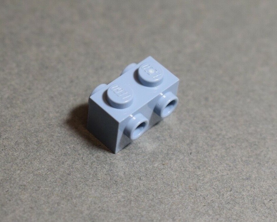 Lego 52107 Brick 1x2 with studs both sides Select Colour Pack of 10 ...