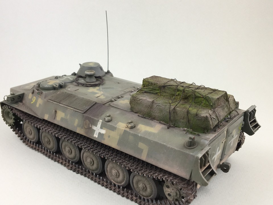 Built 1/35 Scale Tank MT-LB Ukrainian Army SKIF, Tank Model, Russo ...