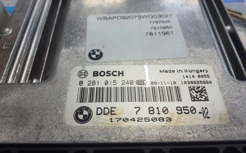 BMW X3 E83 M57 Diesel ENGINE CONTROL ECU SET 7810950 | eBay UK