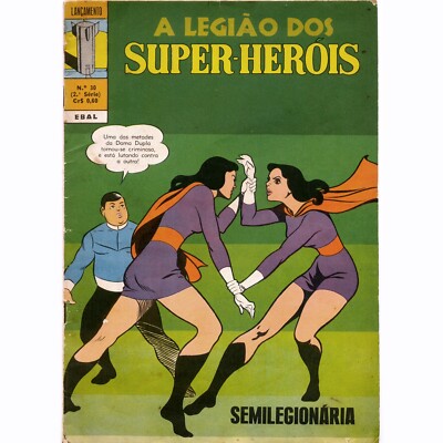 Foreign ACTION COMICS #380 from Brazil - Legion of Super-Heroes Green ...