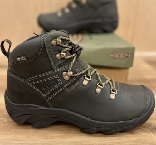 NEW!!! KEEN Men's Pyrenees Mid Height Waterproof Leather Hiking Boot Sz ...