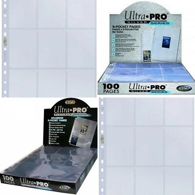 Trading Card Pages ULTRA PRO Premium 9 Pocket Pokemon YuGiOh K-pop ...