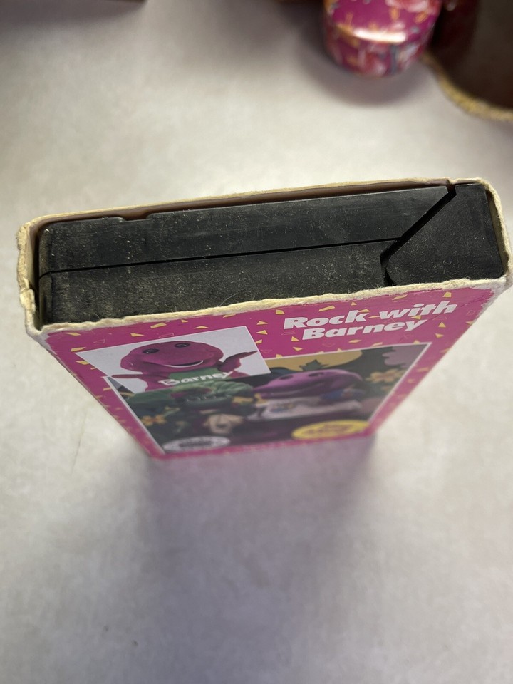Barney VHS Tape And Friends Rock With Barney Sing Along 1991 VTG Lyons ...