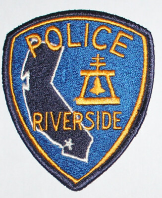 Very Old RIVERSIDE POLICE California CA PD Vintage patch | eBay