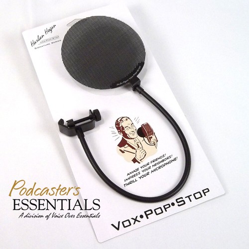 Podcasters / Voice Over Essentials VOX Pop Stop Microphone Pop Filter ...