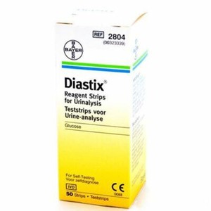 Diastix Reagent Strips For Urinalysis To Test Urine Glucose - 50 Strips ...