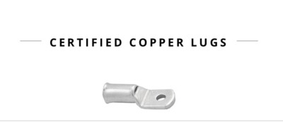 Pacific Components CERTIFIED COPPER CABLE LUGS CTL 6-10 (pack 100 ...