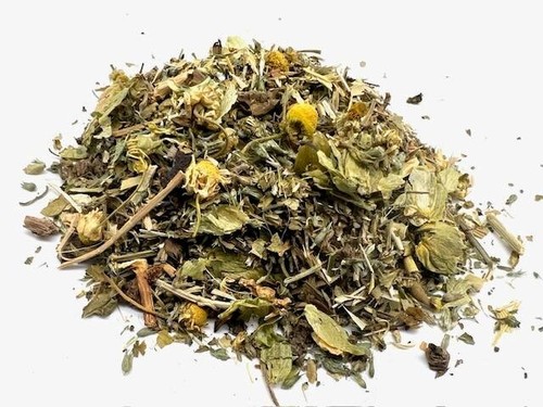 Nighttime Knockout Herbal Tea for Insomnia 4 oz. Hand blended. Over 30 ...