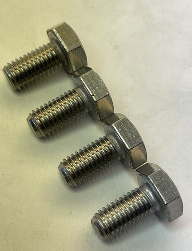 M10-1.50x20mm Stainless A2-70 Steel Coarse Thread Metric Hex Cap 4 ...