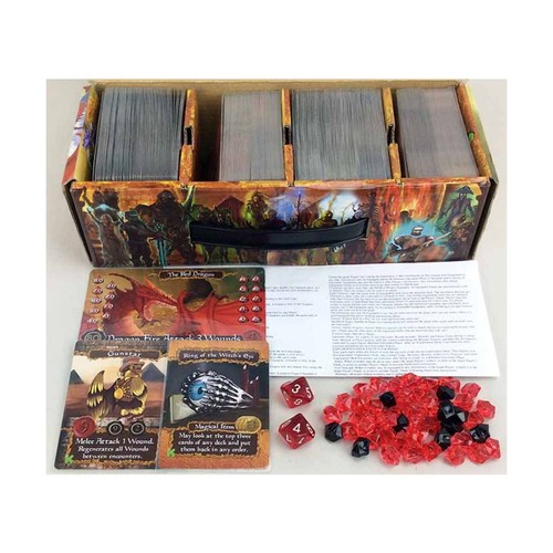 Knight Card Game Red Dragon's Lair (Kickstarter Ed) Box VG+/NM | eBay