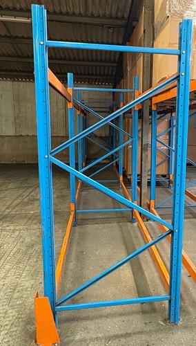 DEXION HEAVY DUTY INDUSTRIAL PALLET RACKING FRAME 2.4M x 1.10M FRAME ...