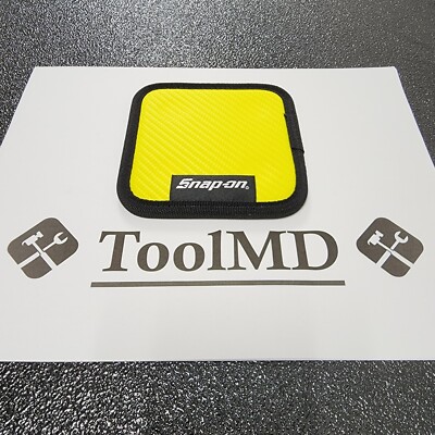 Snap-on Tools NEW HIGH-VIZ 4.5"x 4.5" High Power Magnetic Mat MAGMINIHV ...