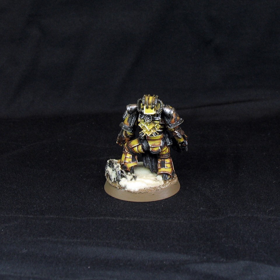 Pro painted Warhammer 30k/40k Horus Heresy Imperial Fists Legion ...