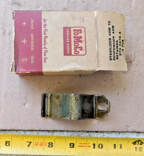 NOS STABILIZER TO SUSPENSION LOWER ARM OUTER CLAMP FOR 1957-59 FORD ...