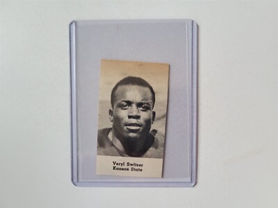Veryl Switzer Kansas State University 1953 Football Pictorial Roto ...