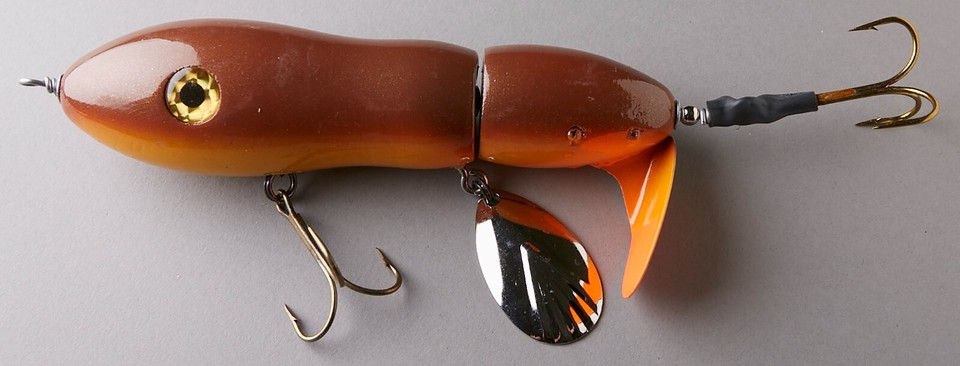 Snaggle Tooth Tackle "The Beast" Topwater Surface Muskie lure bait ...