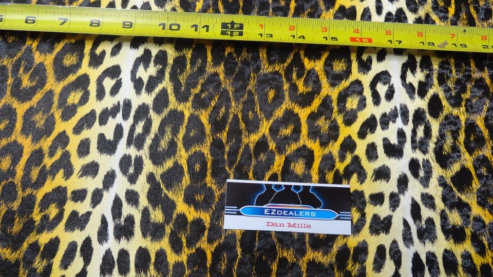 Arctic Cat Seat Vinyl Yellow Leopard Panther Puma King Kat Exact ...