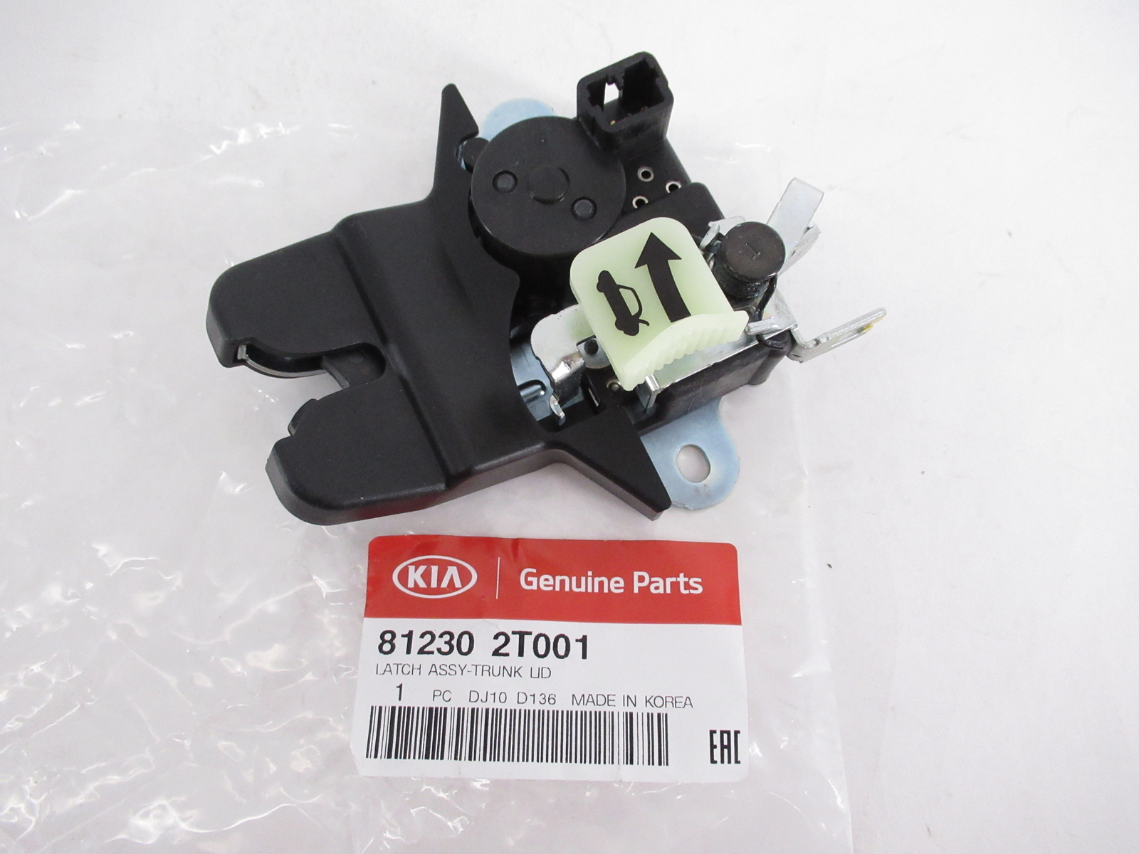 Genuine OEM Kia 81230 2T001 Trunk Lock Latch Actuator 2011-2016 Optima ...