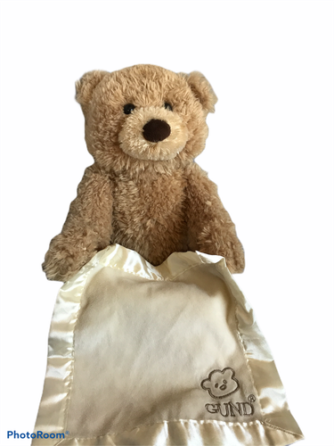 Gund Peek A Boo Bear Toy for Baby Operated Motion Talking Bear ...