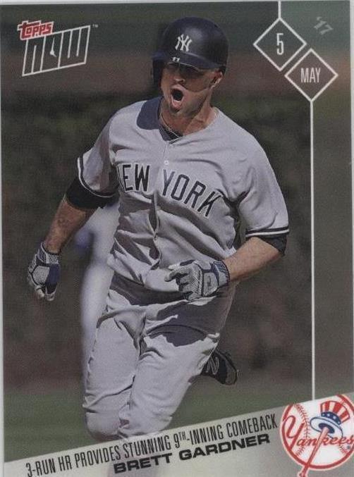 2017 Topps Now - Brett Gardner #112 /364 for sale online | eBay