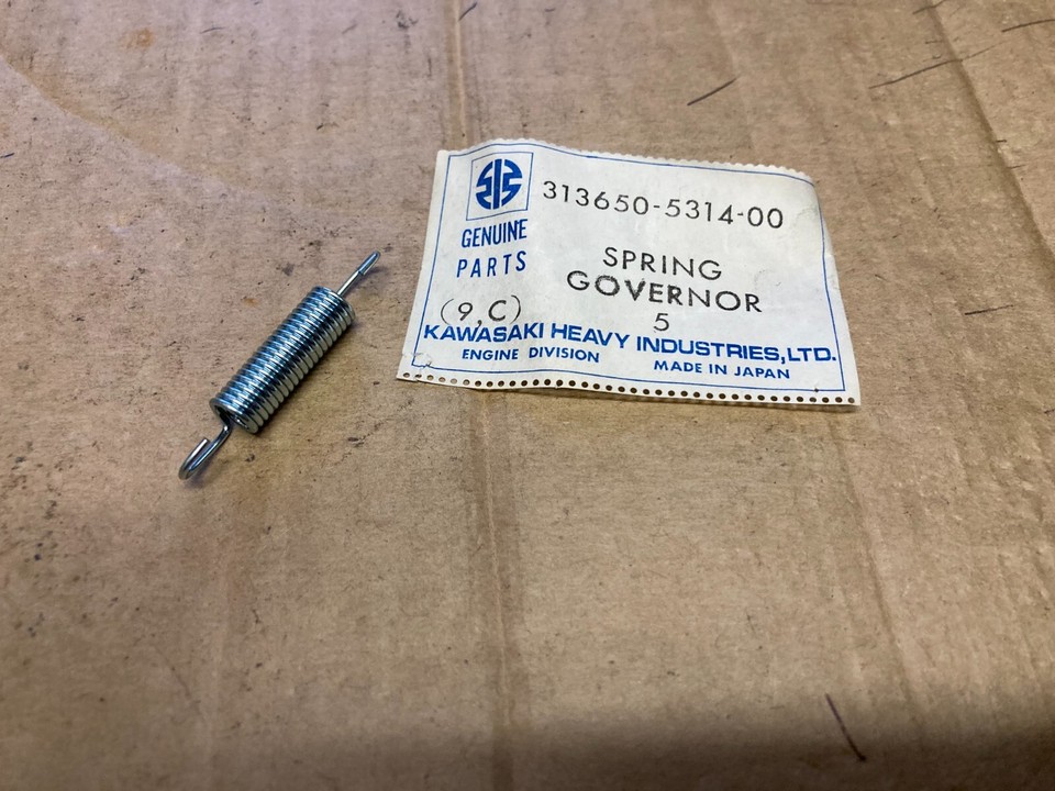 Genuine Kawasaki Governor Spring Pt No. 313650-5314-00 920812107 | eBay