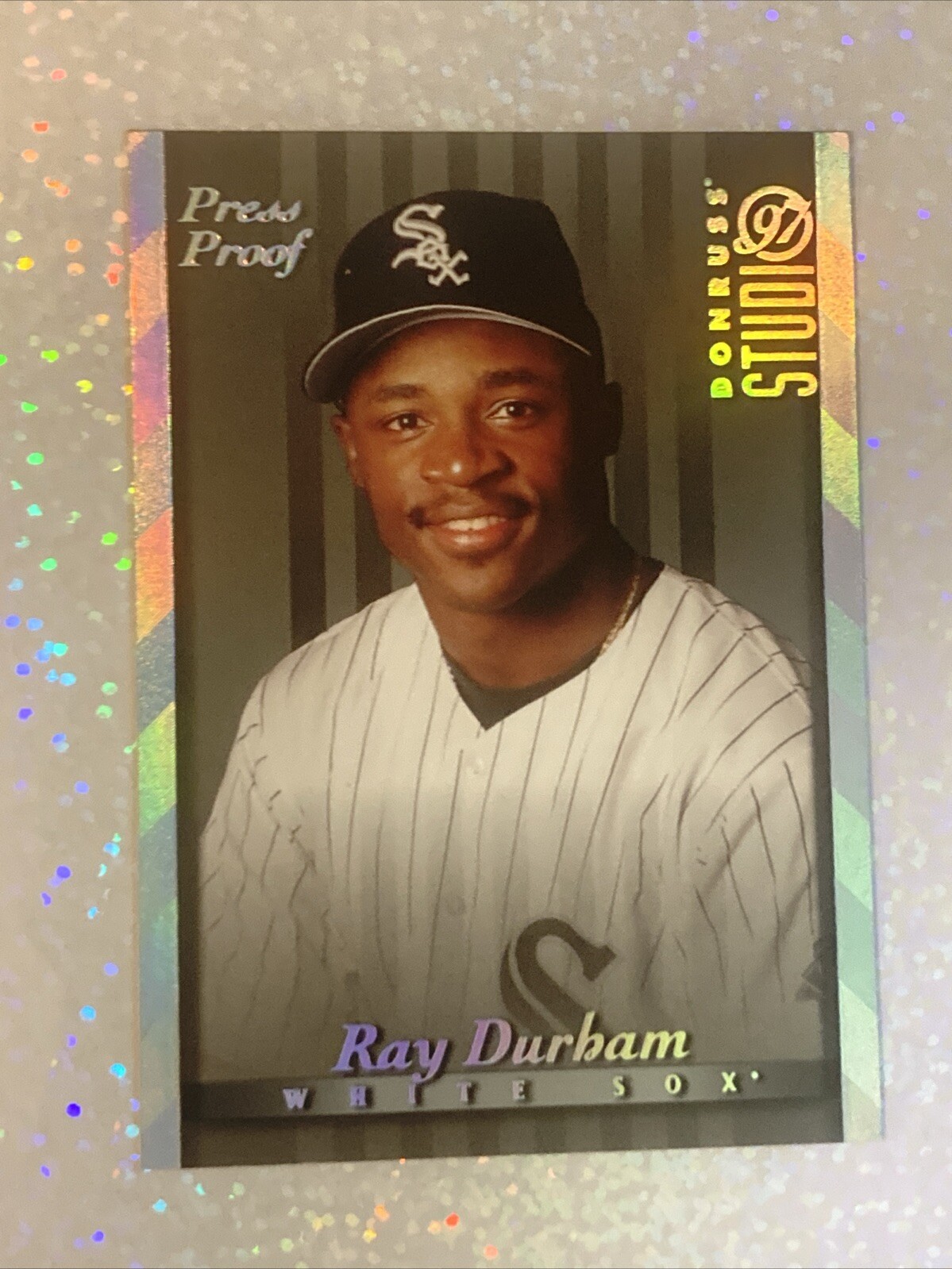 1997 Donruss Studio Ray Durham Silver Press Proof #22 Chicago White Sox ...