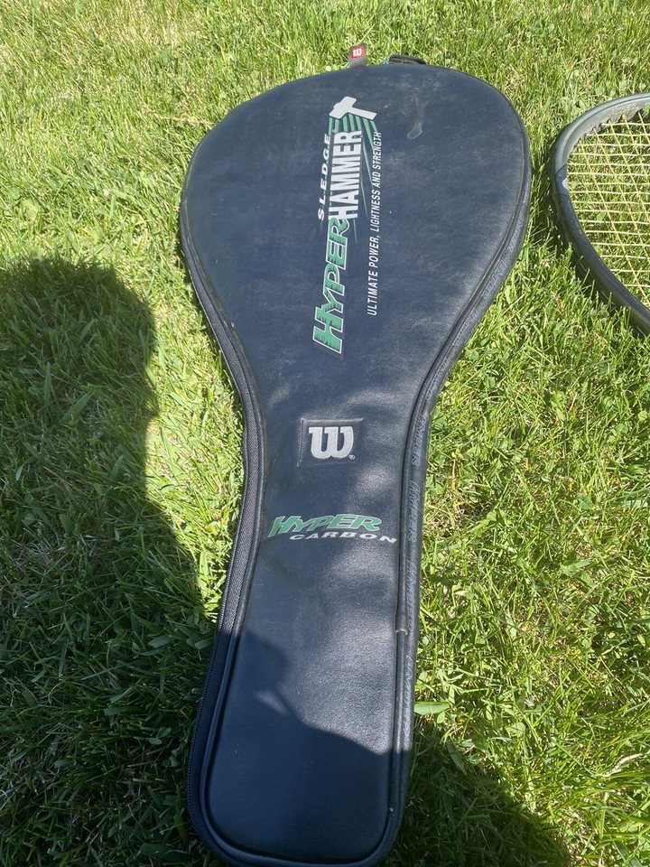 WILSON HYPER CARBON HYPER HAMMER 2.0 SLEDGE HAMMER TENNIS RACQUET ...