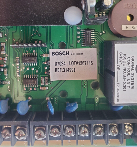 Bosch Radionics D7024 Fire Alarm Control Panel Board Only Used as-is ...