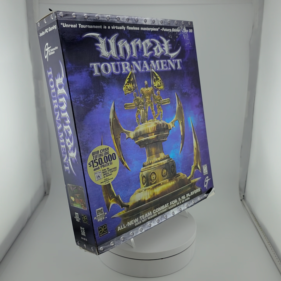 Unreal Tournament, 1999, Big Box, New & Sealed 742725181151| eBay
