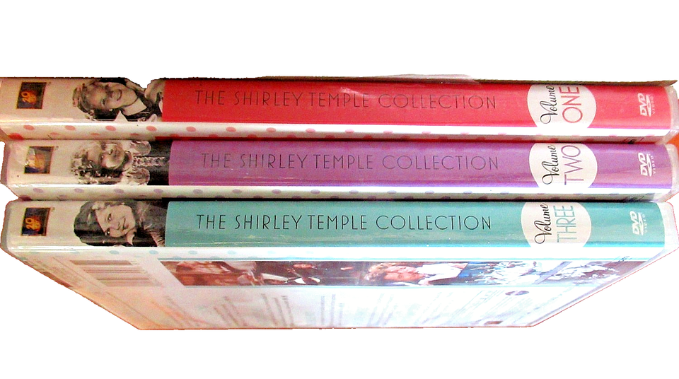 Shirley Temple Collection Volumes One, Two & Three Bundle Set - 18 ...