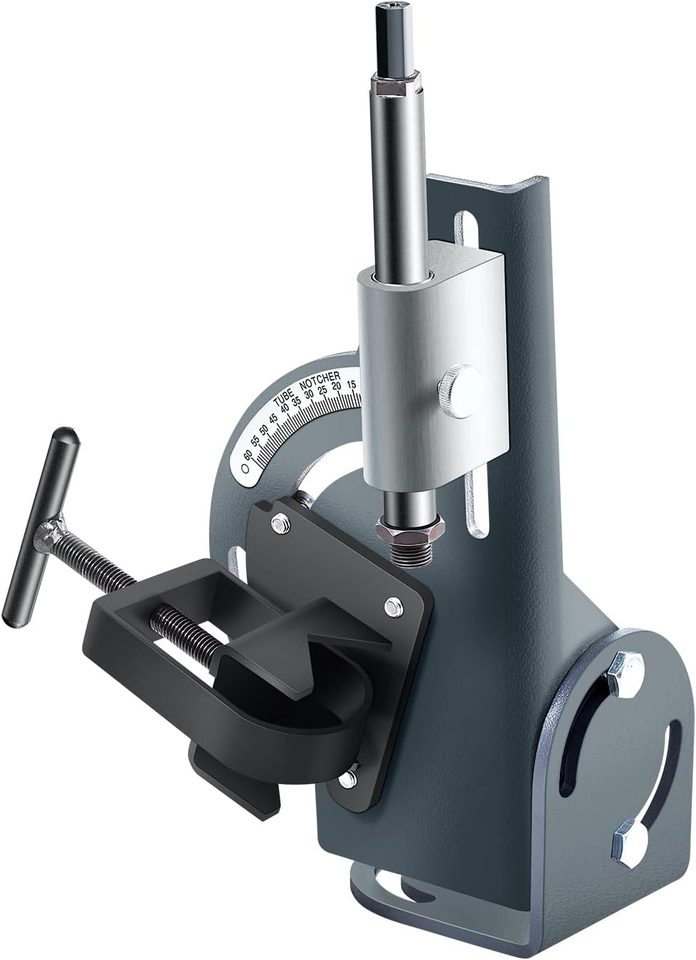 Versatile Adjustable Pipe Notcher for 1/2" to 2" Tubing, 0-60° Angles ...