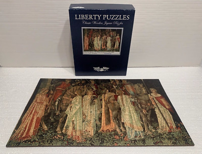 Extremely Rare Retired Liberty Puzzles Holy Grail Tapestry Wooden ...
