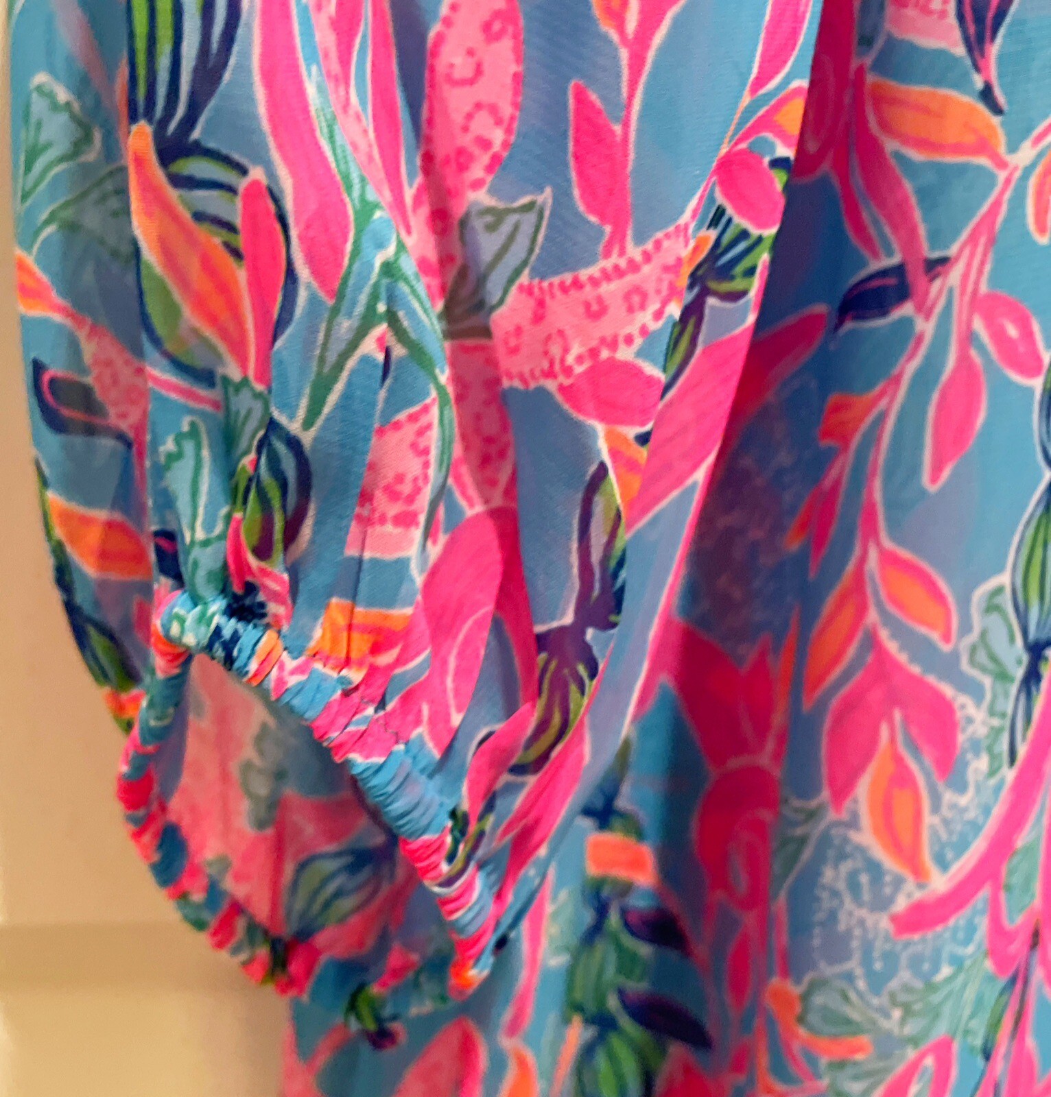 NWT $198 Lilly Pulitzer Frey Maxi Coverup Dress S/M Seaweed Samba ...
