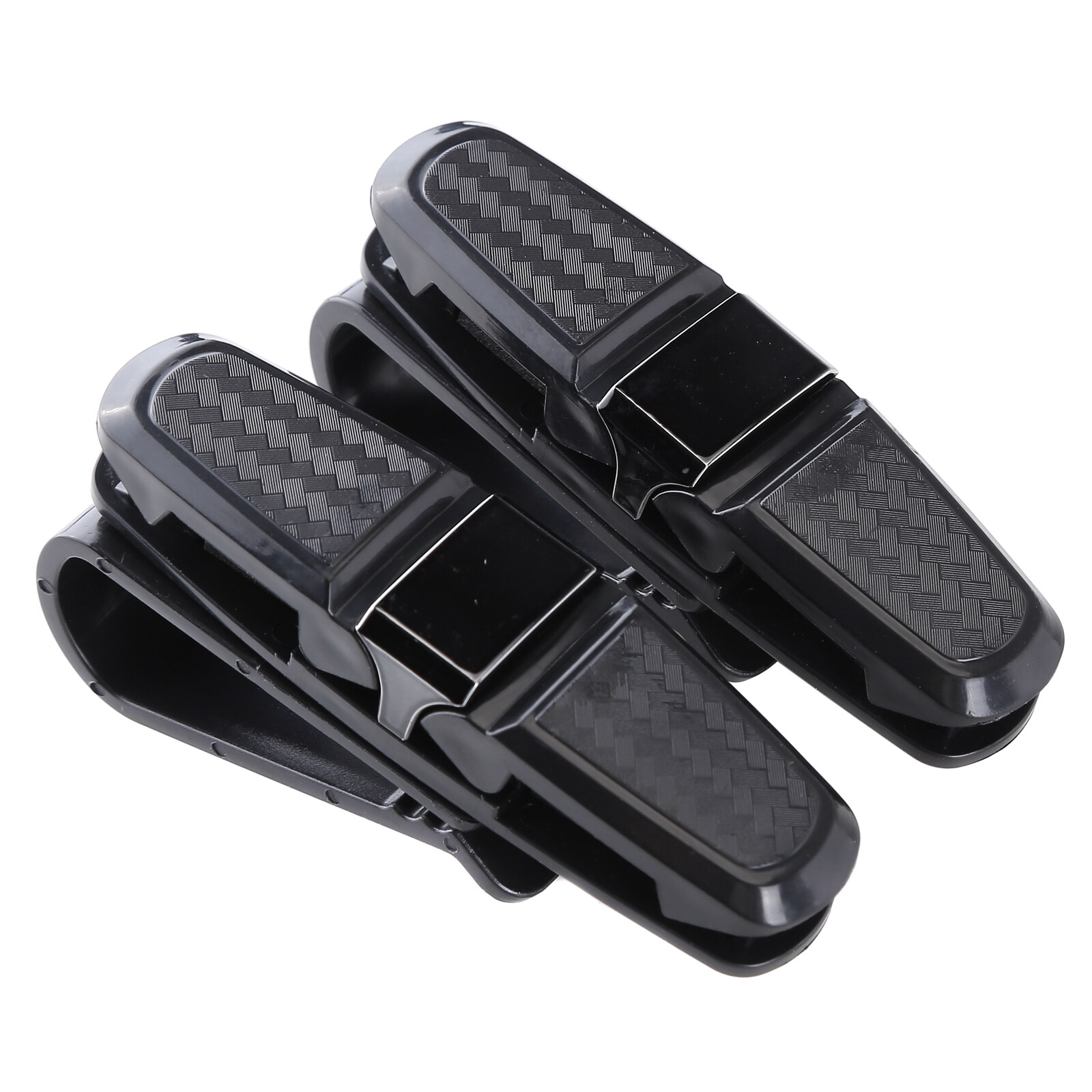 2PCS Universal Sun Visor Glasses Holder Sunglasses Cards Clips for Cars ...
