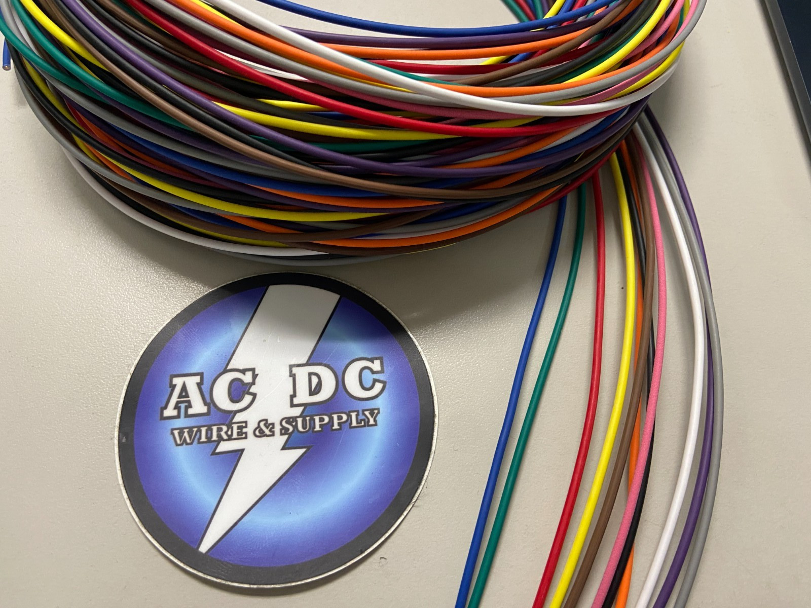 18 AWG TXL High Temp Automotive Power Wire, 11 Colors, 25 ft Each