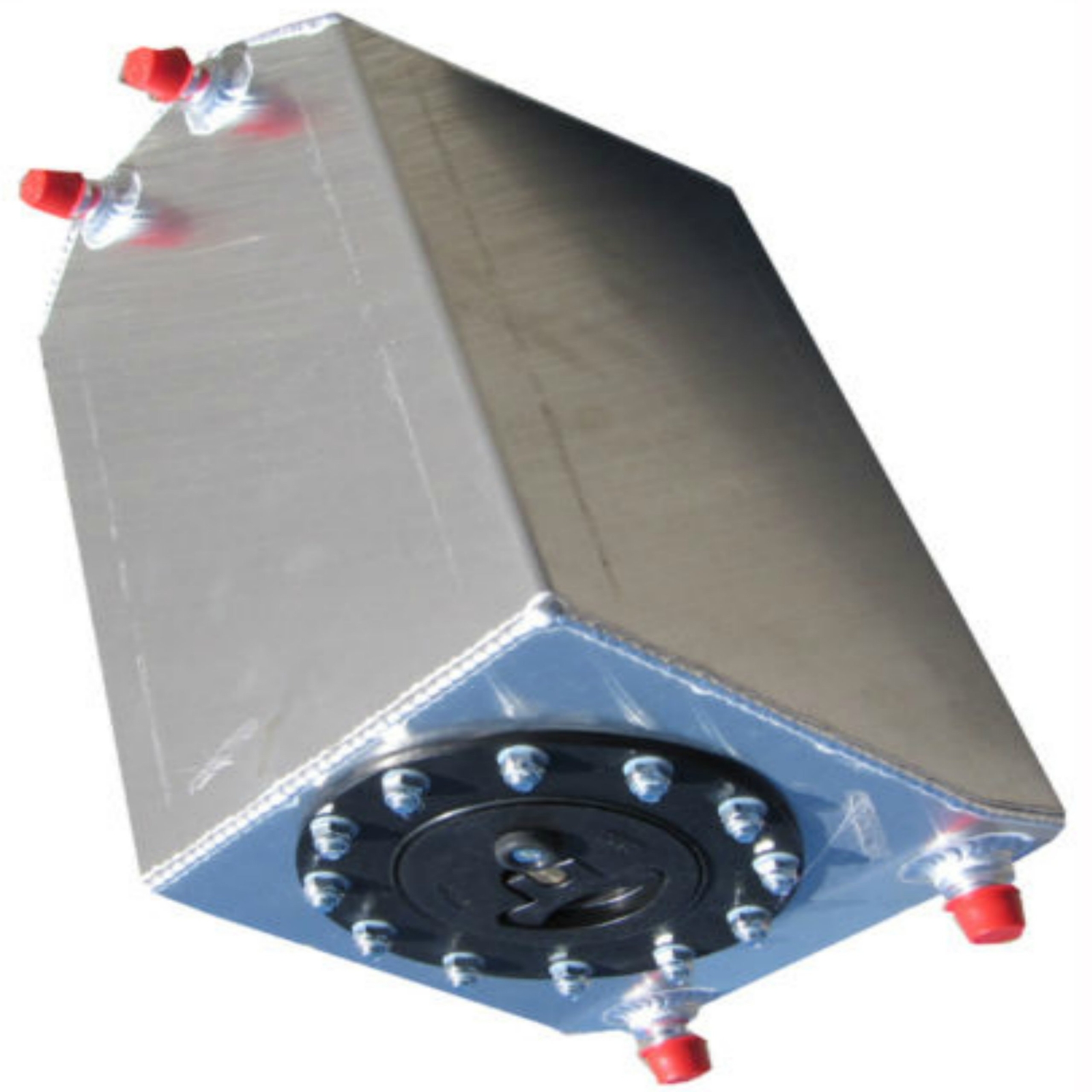 RCI 2040A Aluminum Fuel Cell, Natural Aluminum Color, 4 Gallon, 10L x ...