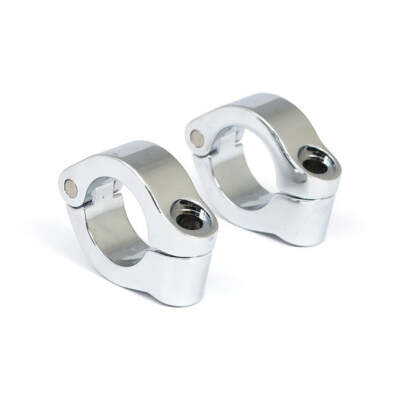 Motorcycle Storehouse Motorbike Engine Guard Short Clamp Set Spot Lamps ...