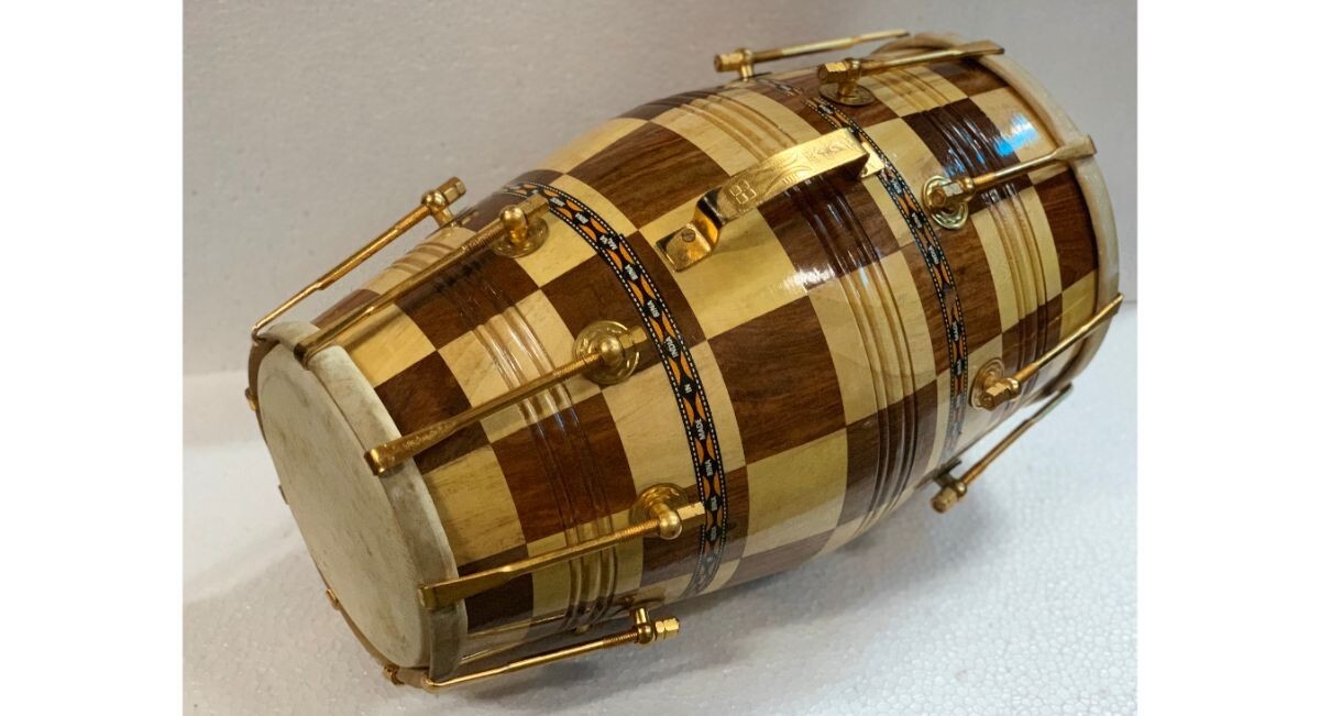 High Quality Professional Bina Dholak no. 36C SPL Musical Instrument ...